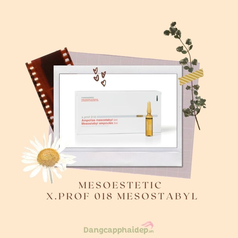 Mesoestetic X.prof 018 Mesostabyl - Tinh chất giảm mỡ, làm săn chắc da